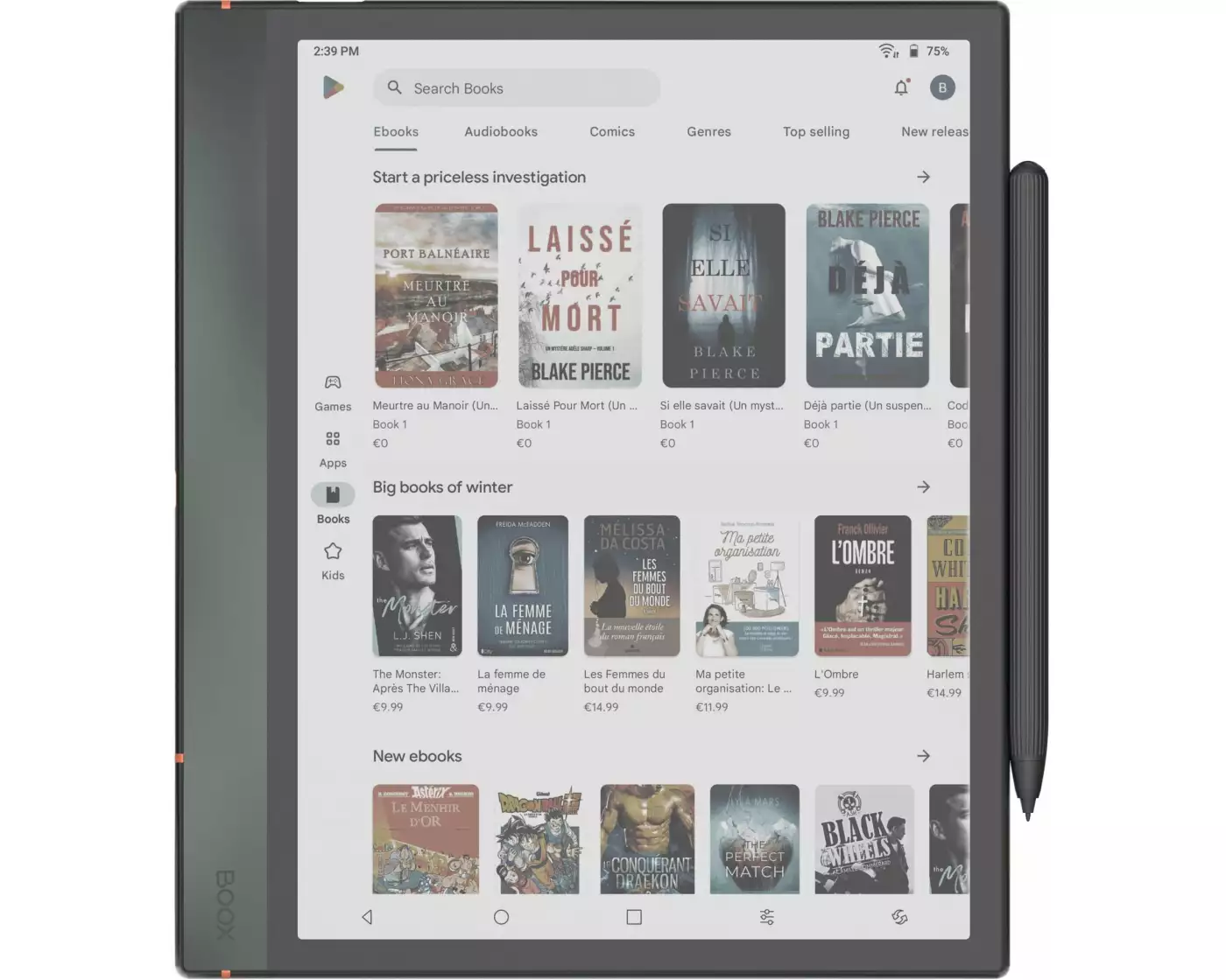 Onyx E-Book Reader BOOX Note Air4 C - eBook-Reader bestellen im Eldar Store