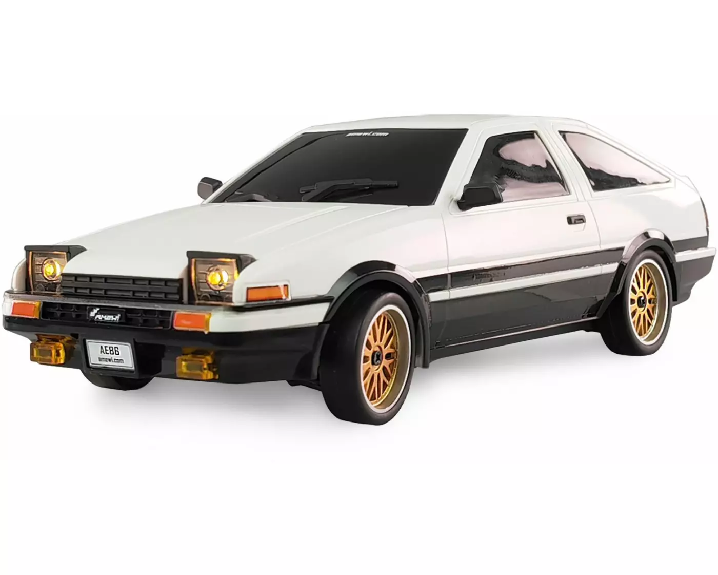 Amewi Drift AE86 Sprinter Trueno RWD, Weiss, RTR, 1:18 - RC-On-Road ...