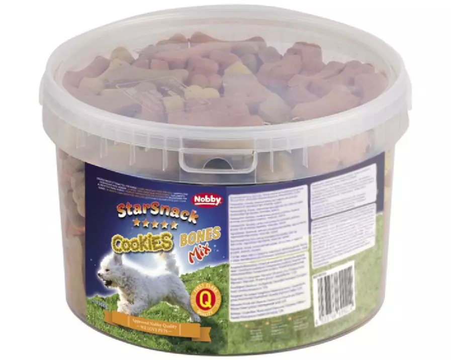 Nobby Leckerli StarSnack Cookies Bones Mix, 1.3 kg - Hunde: Leckerli ...