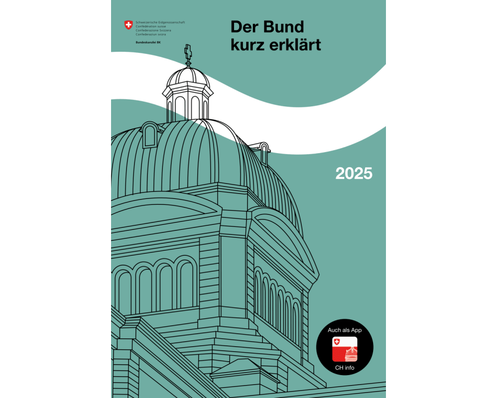 Der Bund kurz erklärt 2025 - Buch bestellen im Eldar Store
